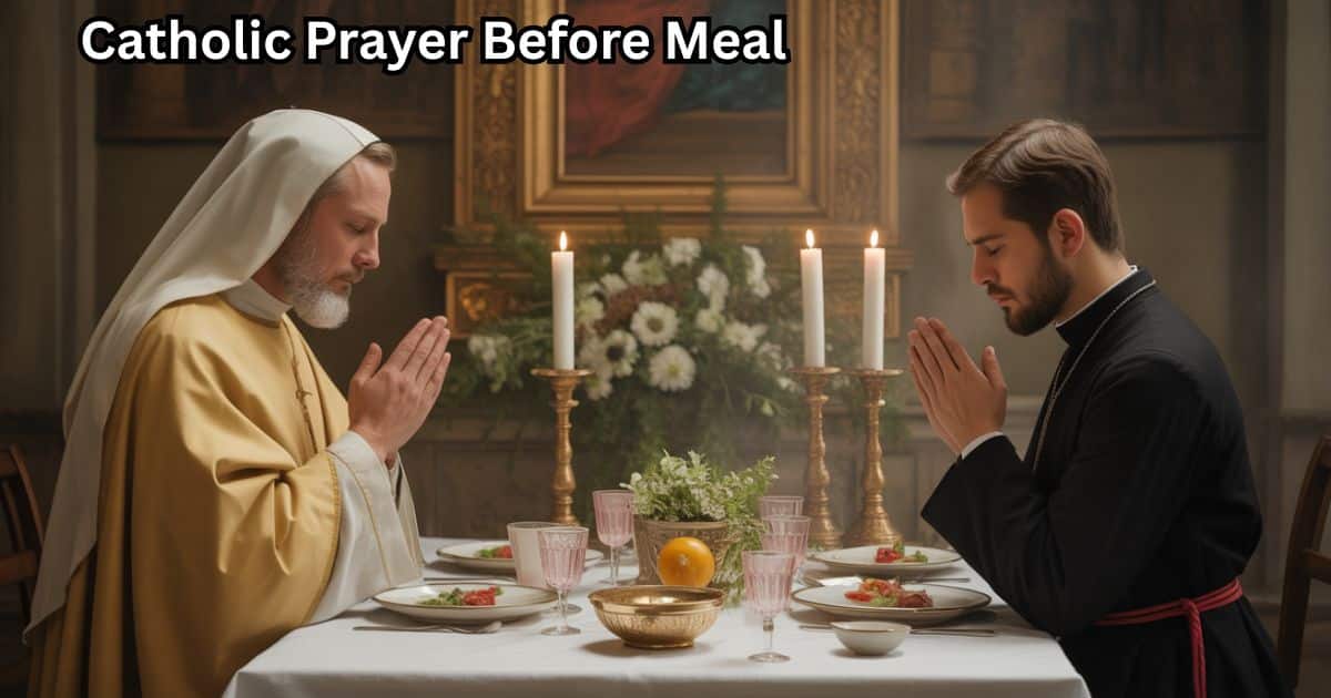 25 Effective Catholic Prayer Before Meal